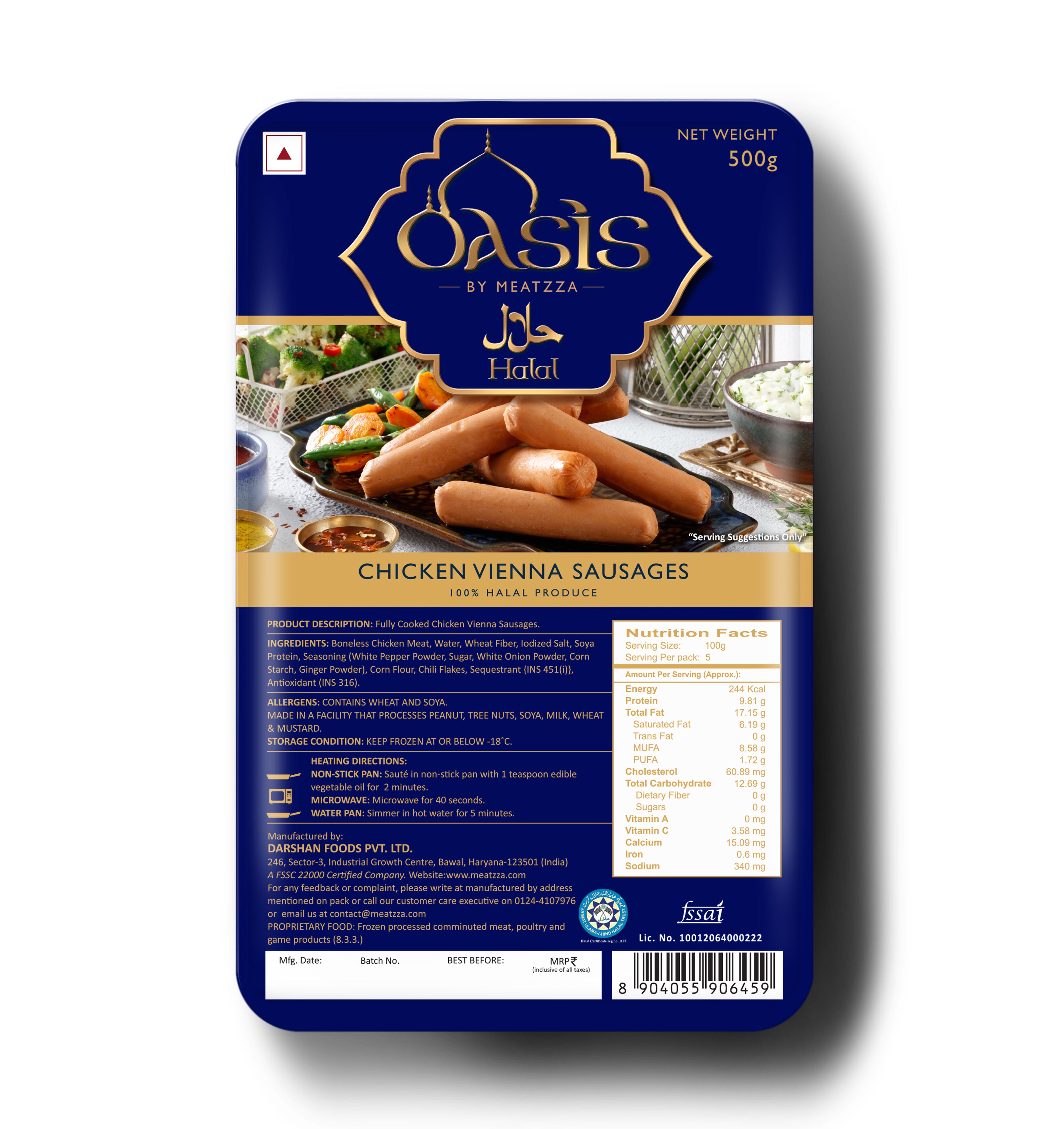 Chicken Vienna Sausages – meatzza